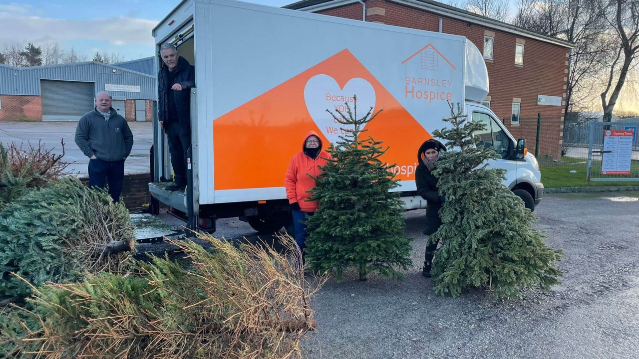 Treecycle raises over £2,000 for the hospice - Barnsley Hospice