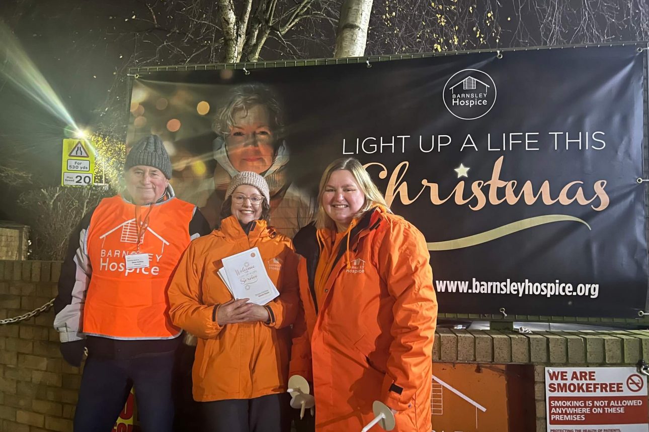 Over 600 attend Light up a Life services - Barnsley Hospice