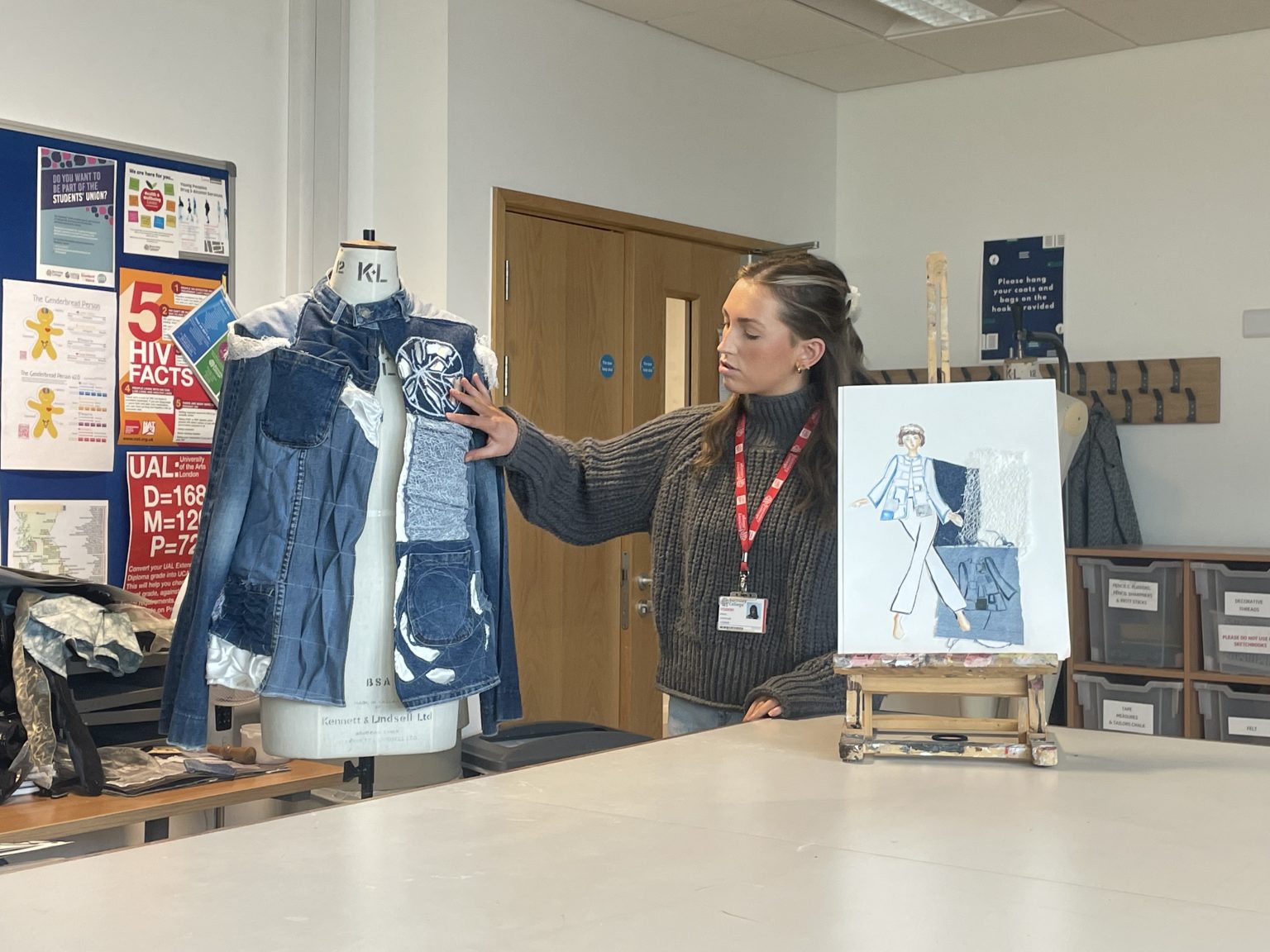 Fashionistas create sustainable designs made from charity shop finds ...