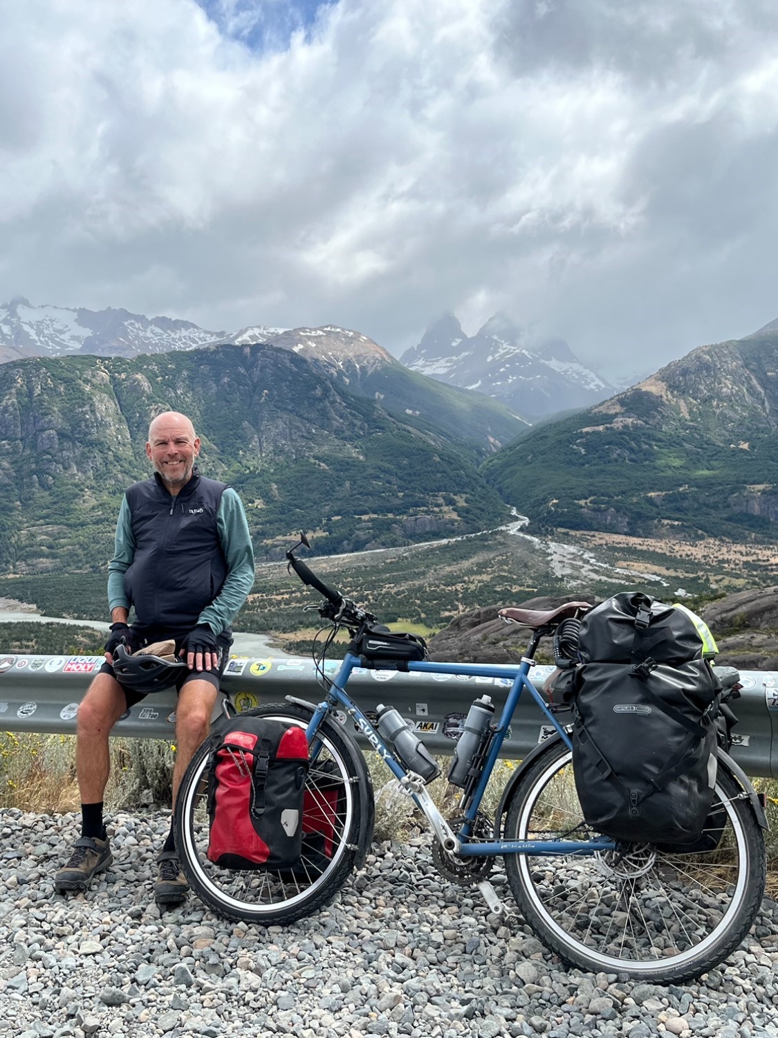 Wayne cycles to the “bottom of the world” to raise funds for Barnsley ...