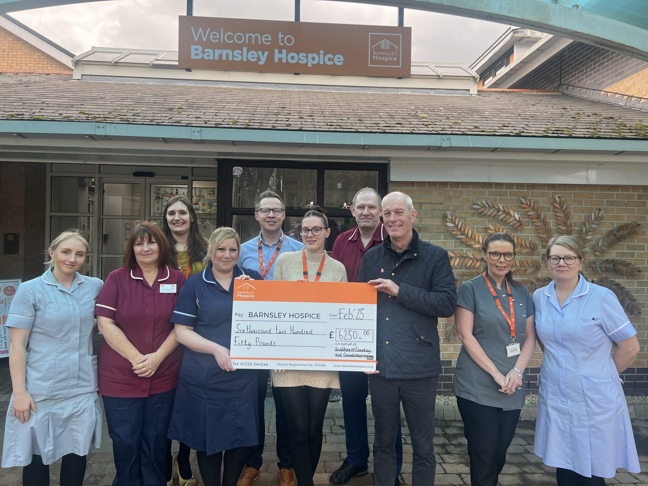 Council Bereavement Services donate over £6,000 to support Barnsley ...